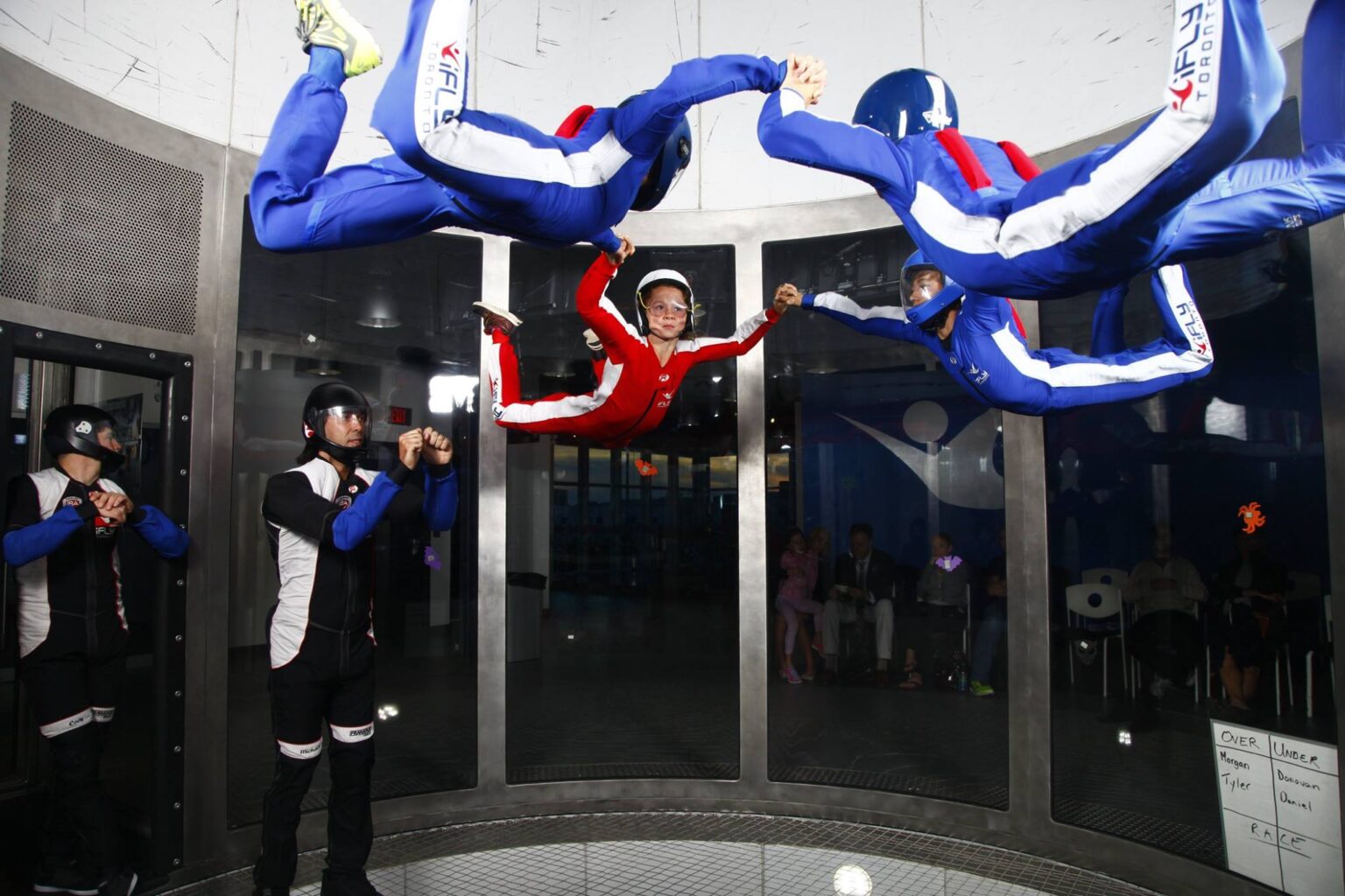 Toronto offers skydiving without leaving earth at iFly wind tunnel ...