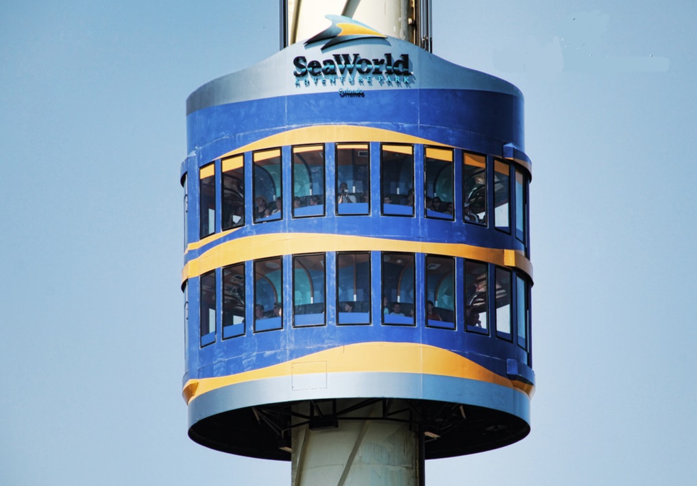 Passengers stranded on Sky Tower at SeaWorld Orlando safely on the ...