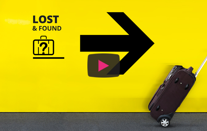 This video of a renegade suitcase racing down the runway will be the ...