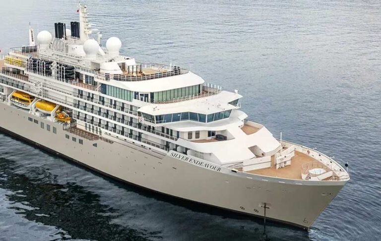 Onboard the Silver Endeavour after official ceremony - Travelweek