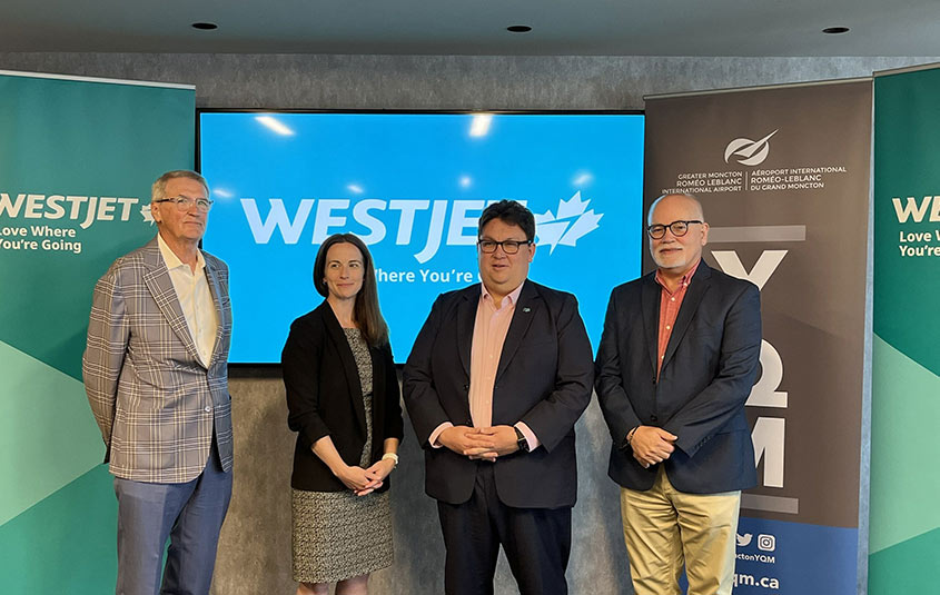 WestJet celebrates expanded Moncton-Calgary service - Travelweek
