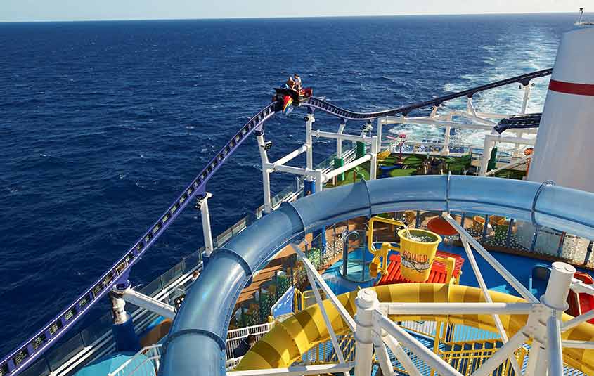 Carnival Cruise Line to debut third roller coaster at sea - Travelweek