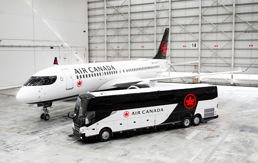 Air Canada launches luxury motorcoach land-air connections - Travelweek
