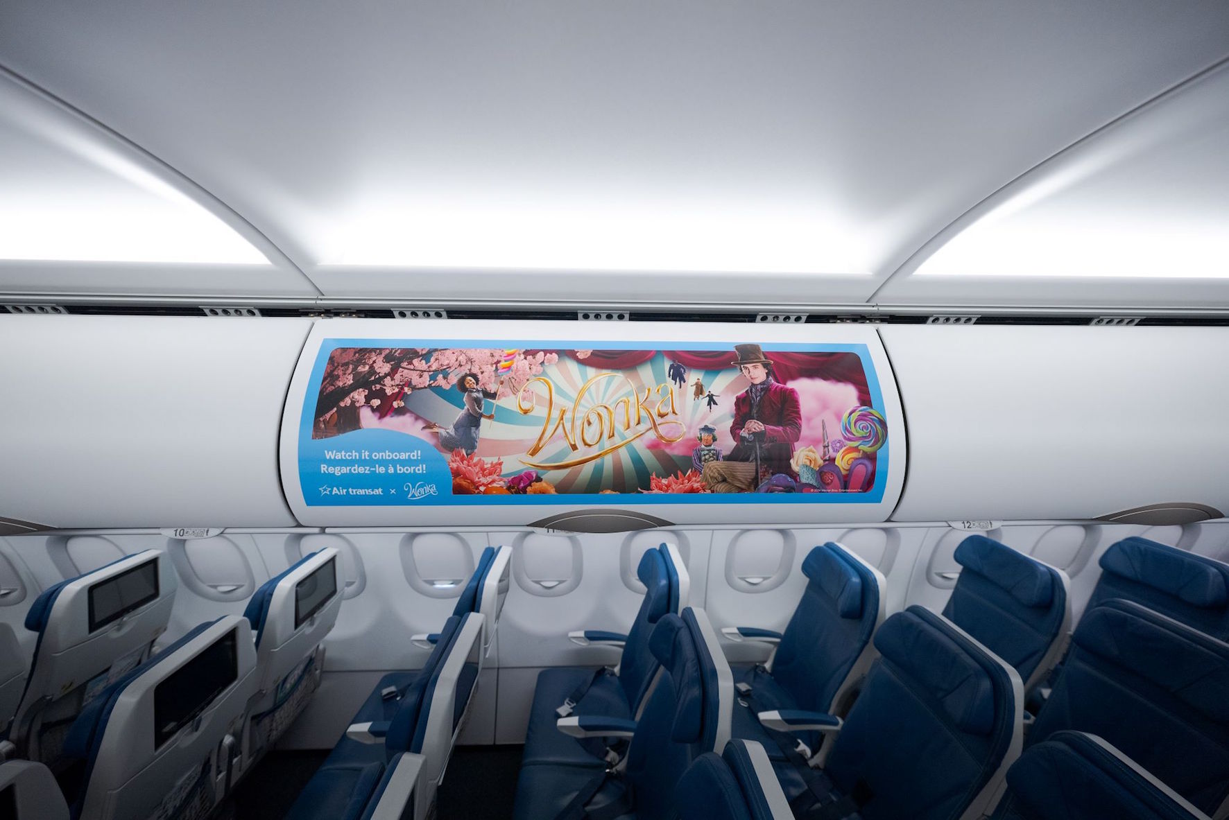 ‘Wonka’-themed flight to Brussels a hit with Air Transat passengers ...