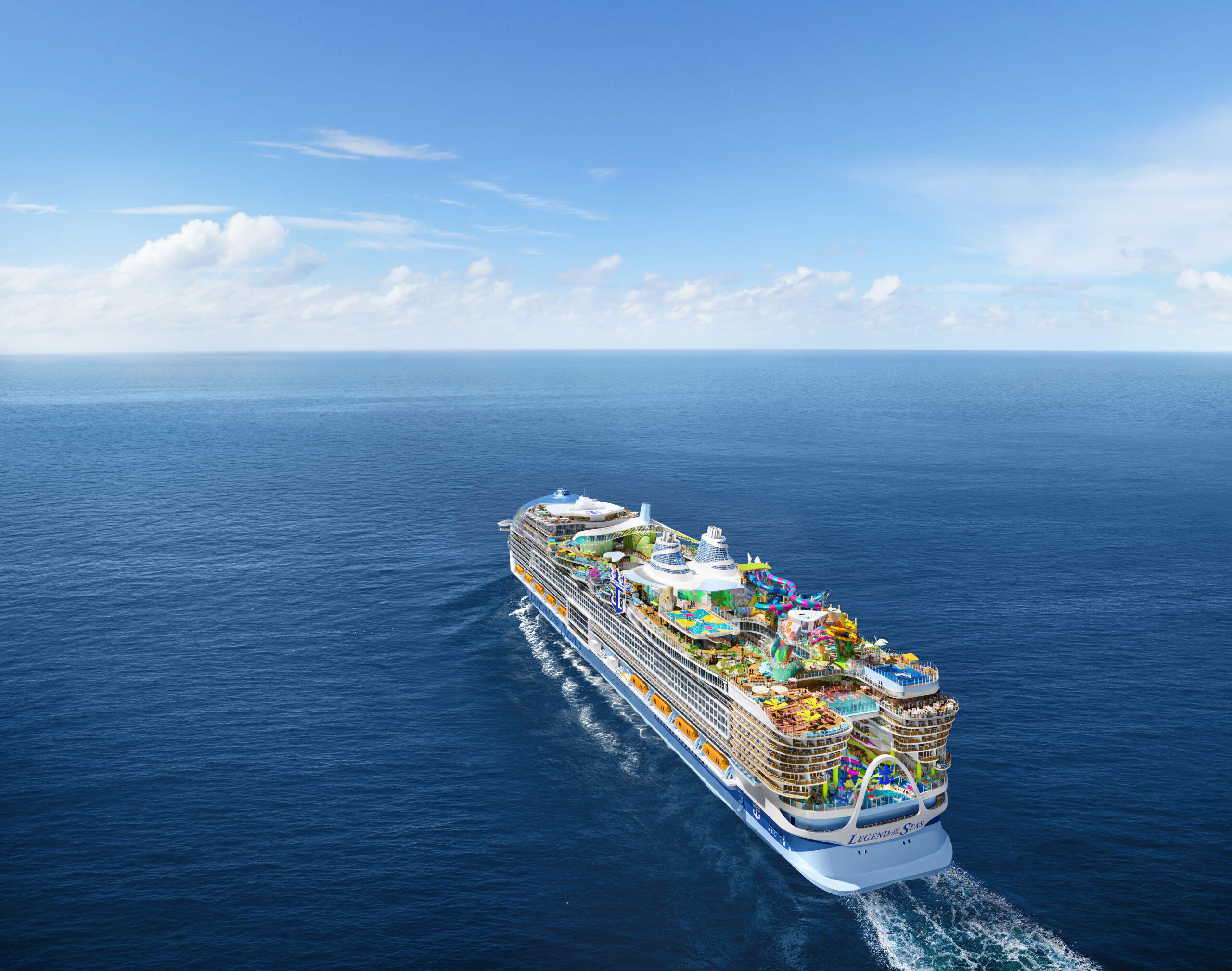 Royal Caribbean introduces Legend of the Seas, third Icon class ship ...