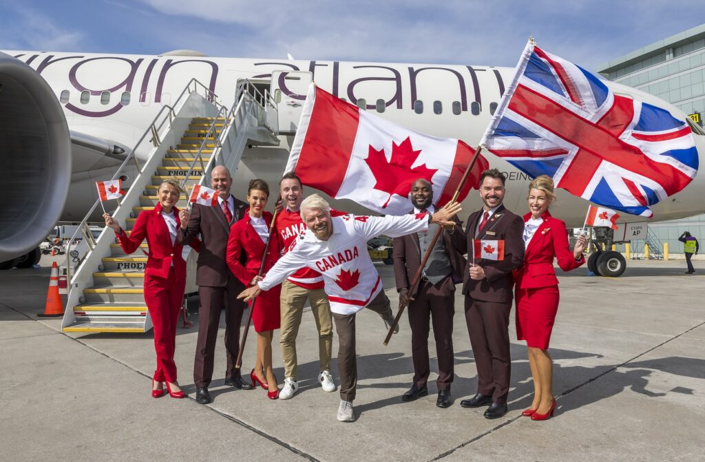 “Weʻre so pleased to be back”: Sir Richard Branson and the Virgin ...