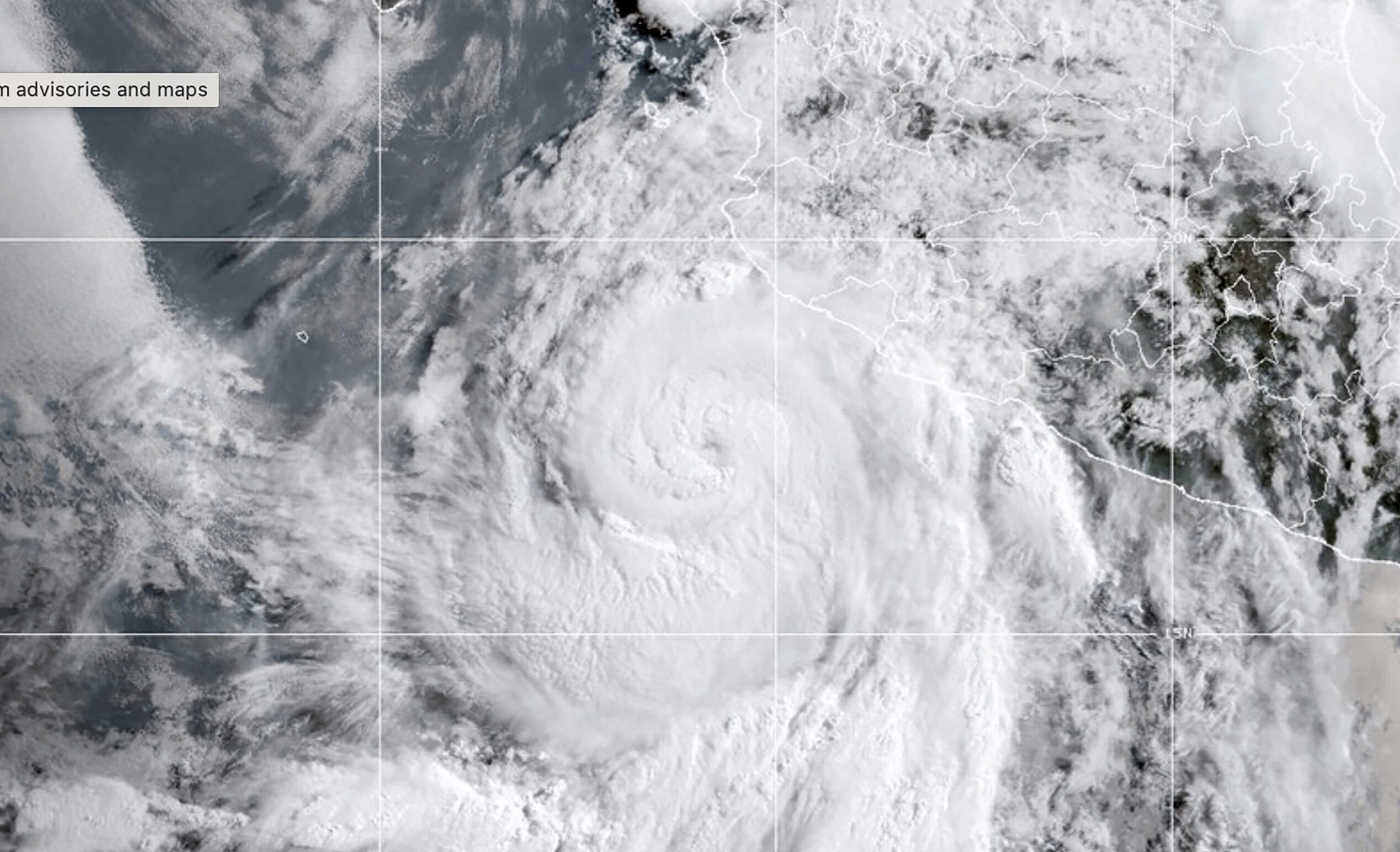 Hurricane Flossie strengthens further off Mexico's Pacific coast ...
